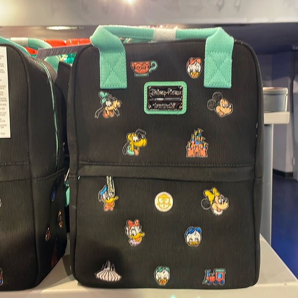 Loungefly | Bags | Disney Parks Mickey And Friends Canvas Loungefly ...
